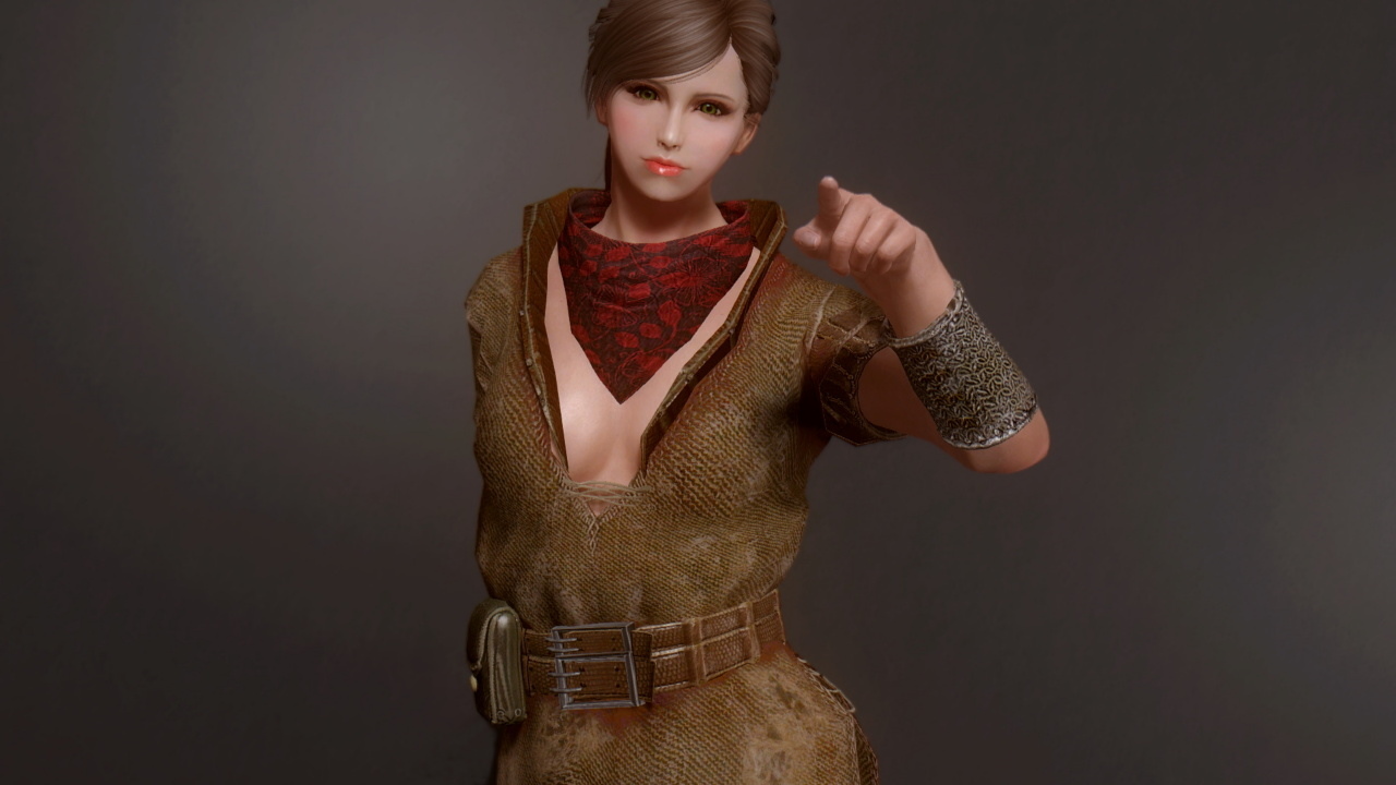 【Skyrim SE】Barkeeper HDT-SMP outfit – TRE-MAGA