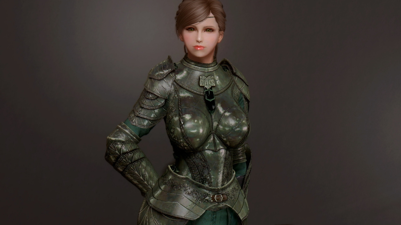 【Skyrim SE】Viridian Knight Armor – TRE-MAGA