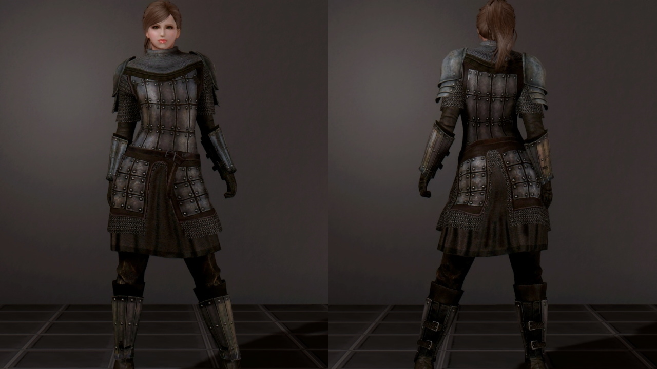 【Skyrim SE】Mercenary Armor – TRE-MAGA