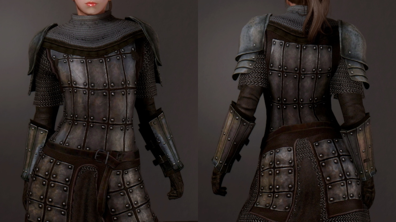 【Skyrim SE】Mercenary Armor – TRE-MAGA