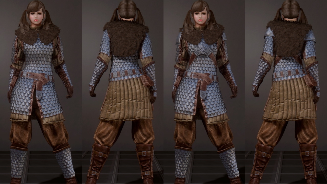 【Skyrim SE】Scale Nord Armor – TRE-MAGA