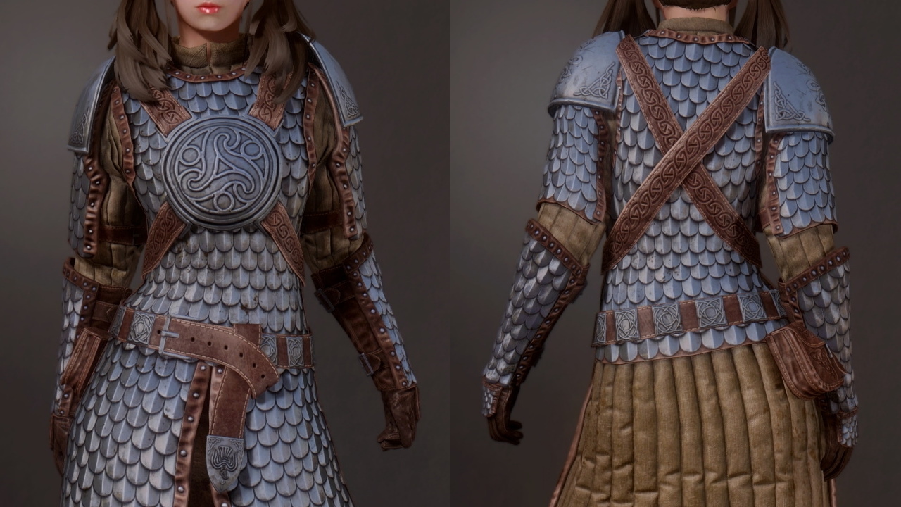 【Skyrim SE】Scale Nord Armor – TRE-MAGA
