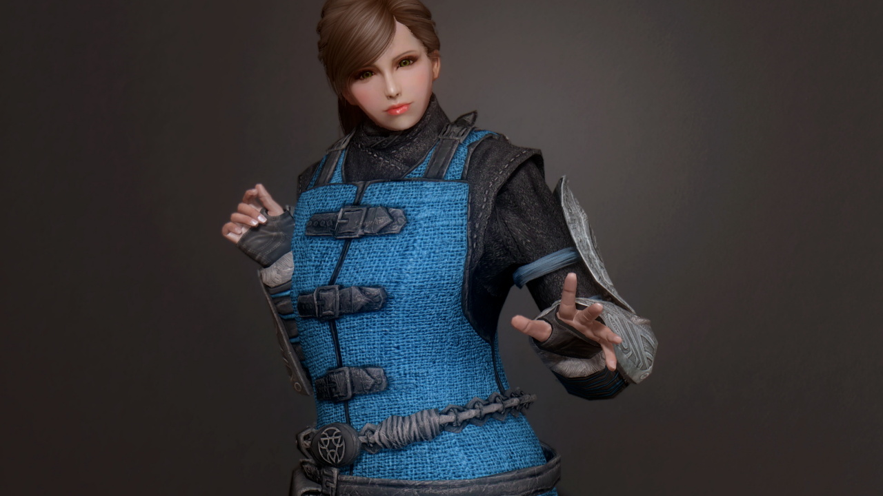 【Skyrim SE】The Cryomancer – Mortal Kombat Sub-Zero Armor – TRE-MAGA