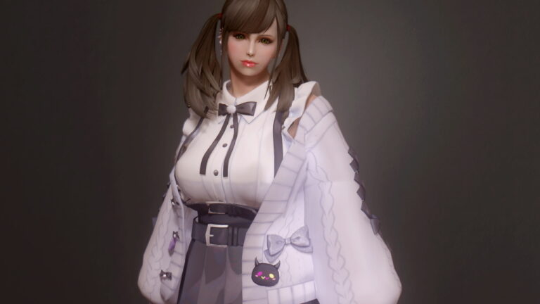 【Skyrim SE】Hololive Tokoyami Towa Girly Outfit – TRE-MAGA