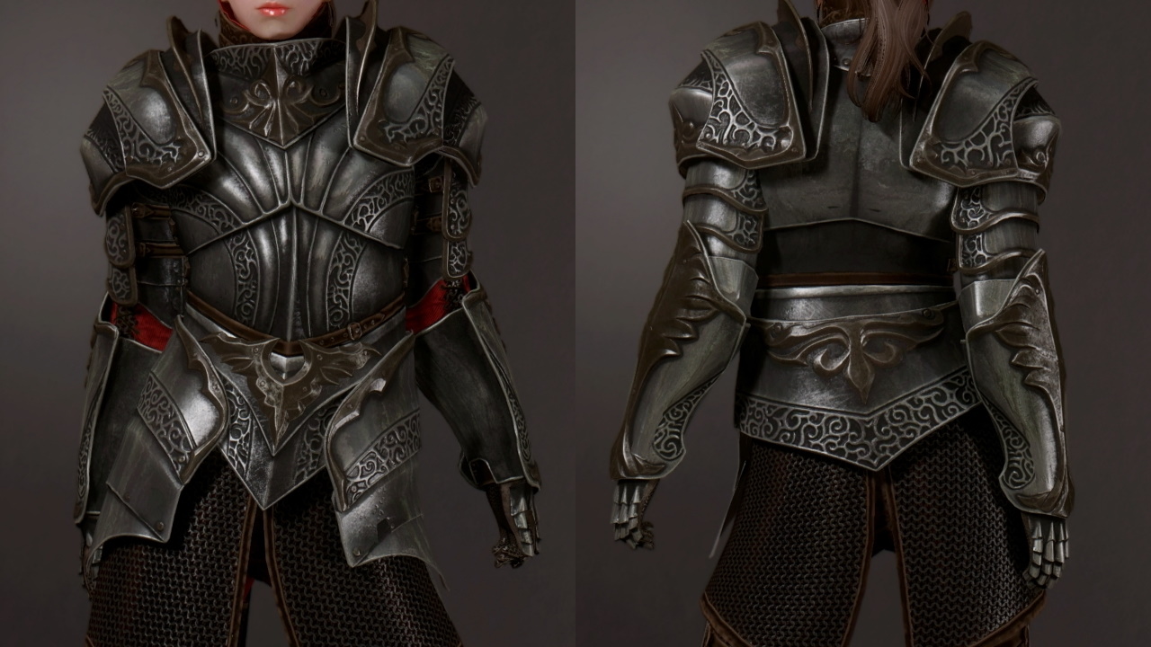 【Skyrim SE】Silver Armor – TRE-MAGA