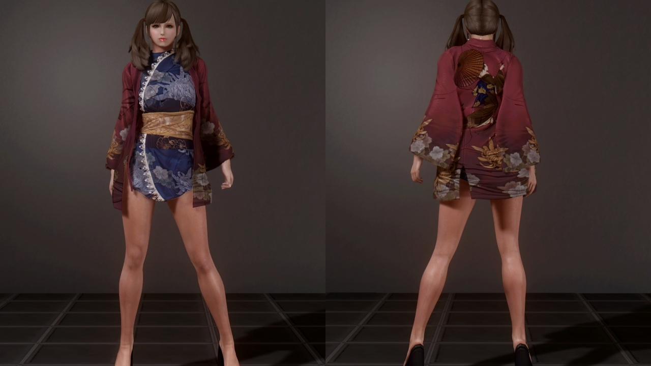 【Skyrim SE】Blade & Soul Yukata – TRE-MAGA