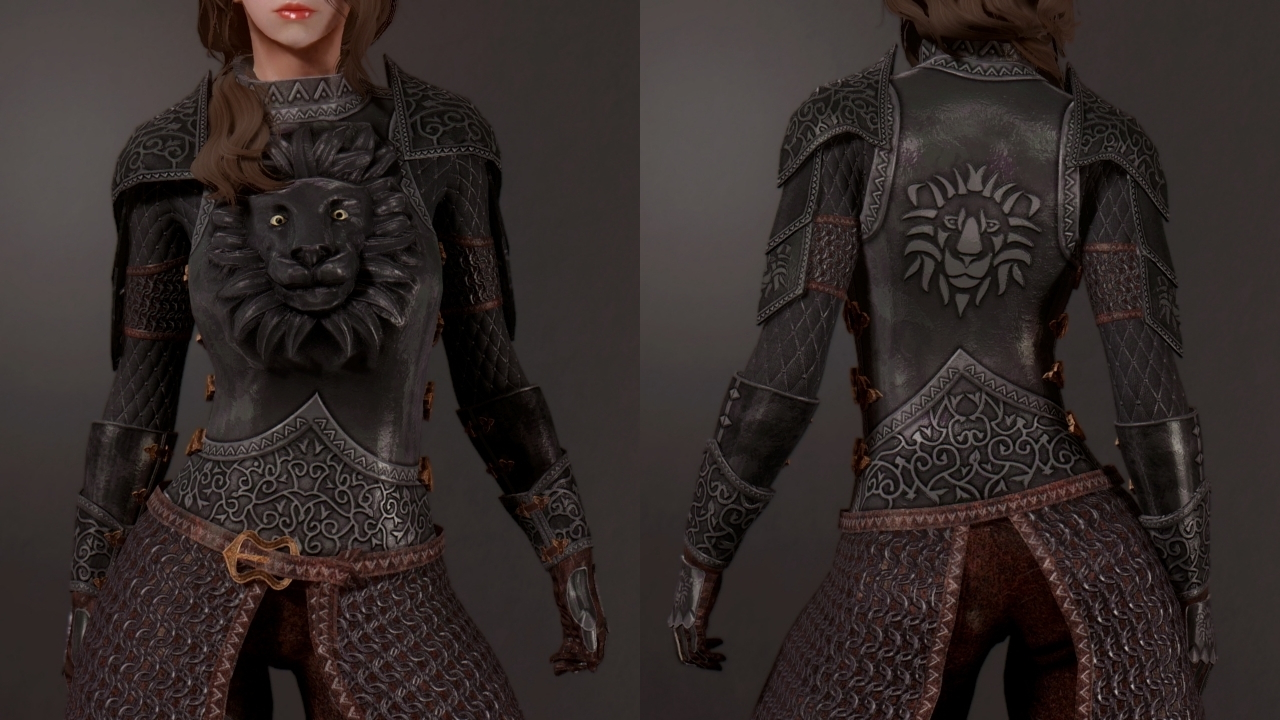 【Skyrim SE】Lion knight armor – TRE-MAGA