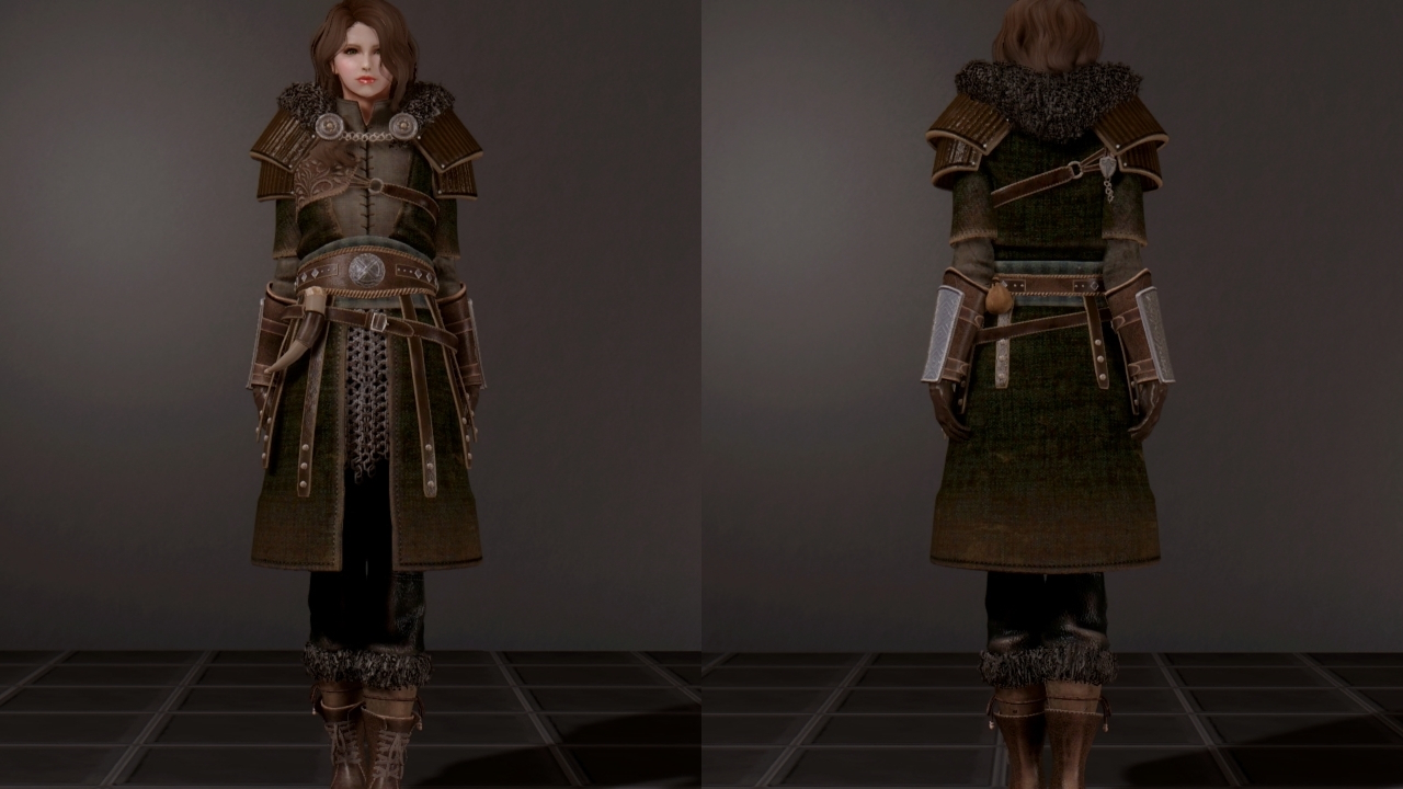 【Skyrim SE】Gorm HDT-SMP Armor – TRE-MAGA