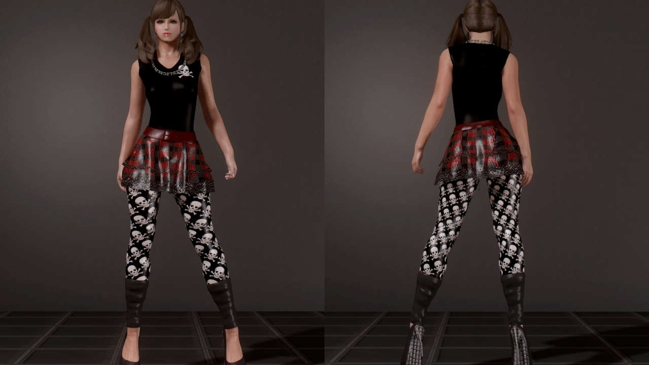 【Skyrim SE】[Ashtoreth] Gothic Suit – TRE-MAGA