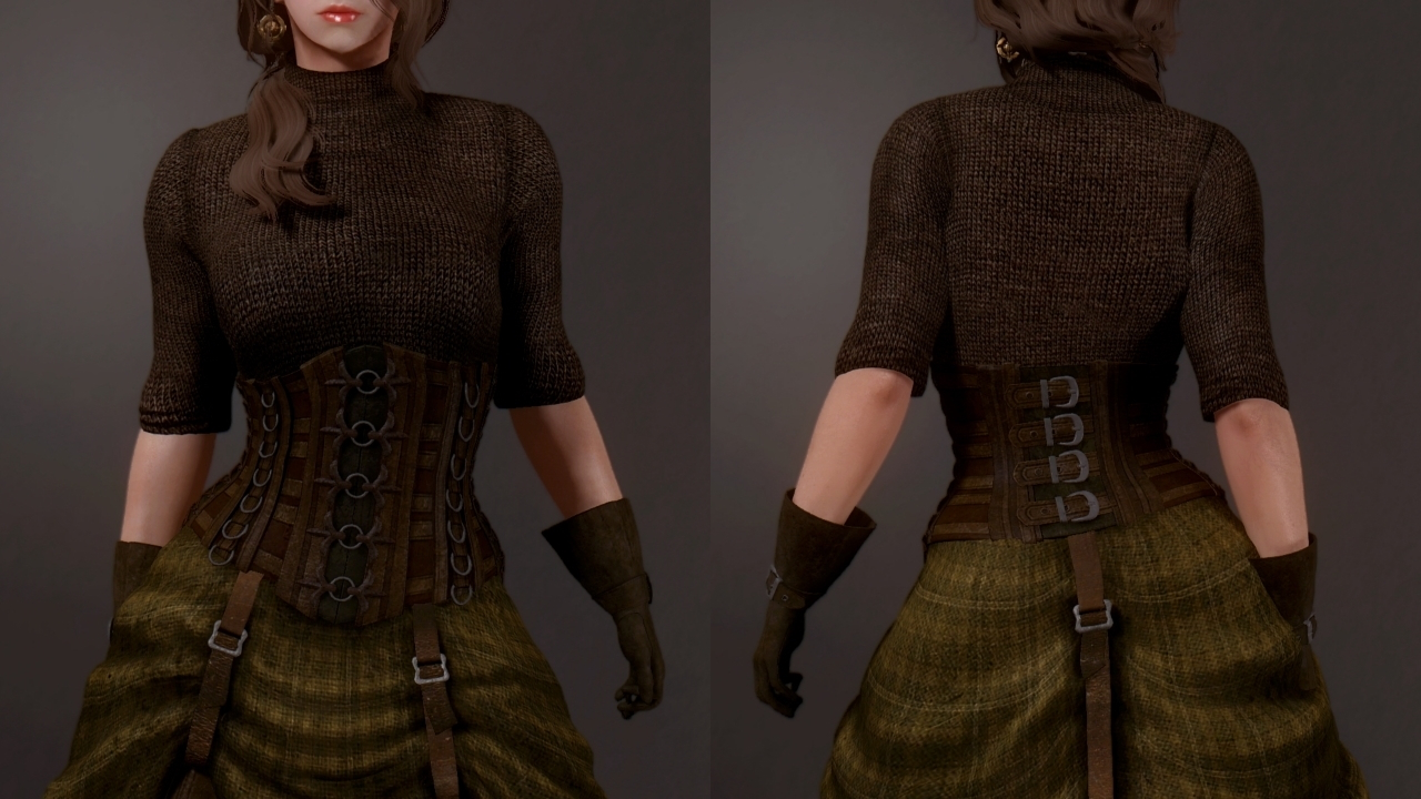 【Skyrim SE】[Ashtoreth] Engineers Dress – TRE-MAGA
