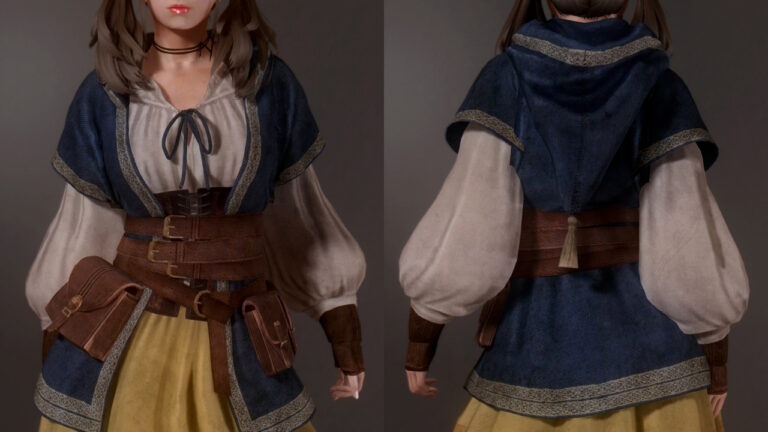 【Skyrim SE】Girl’s Travel Outfit – TRE-MAGA
