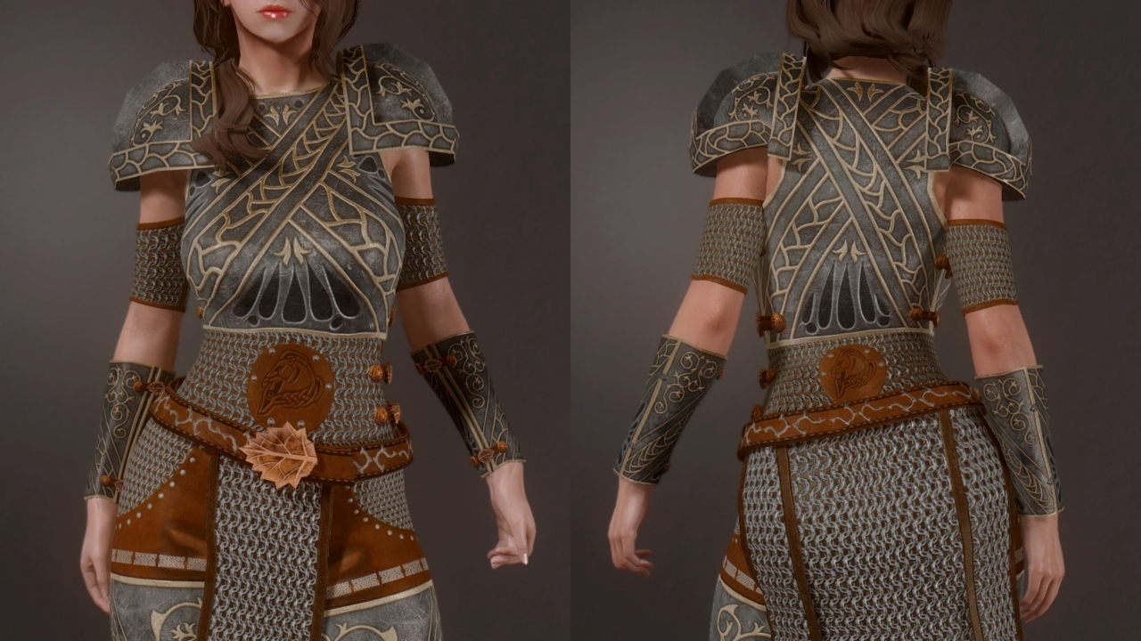 【Skyrim SE】Fancy 2 plate armor – TRE-MAGA