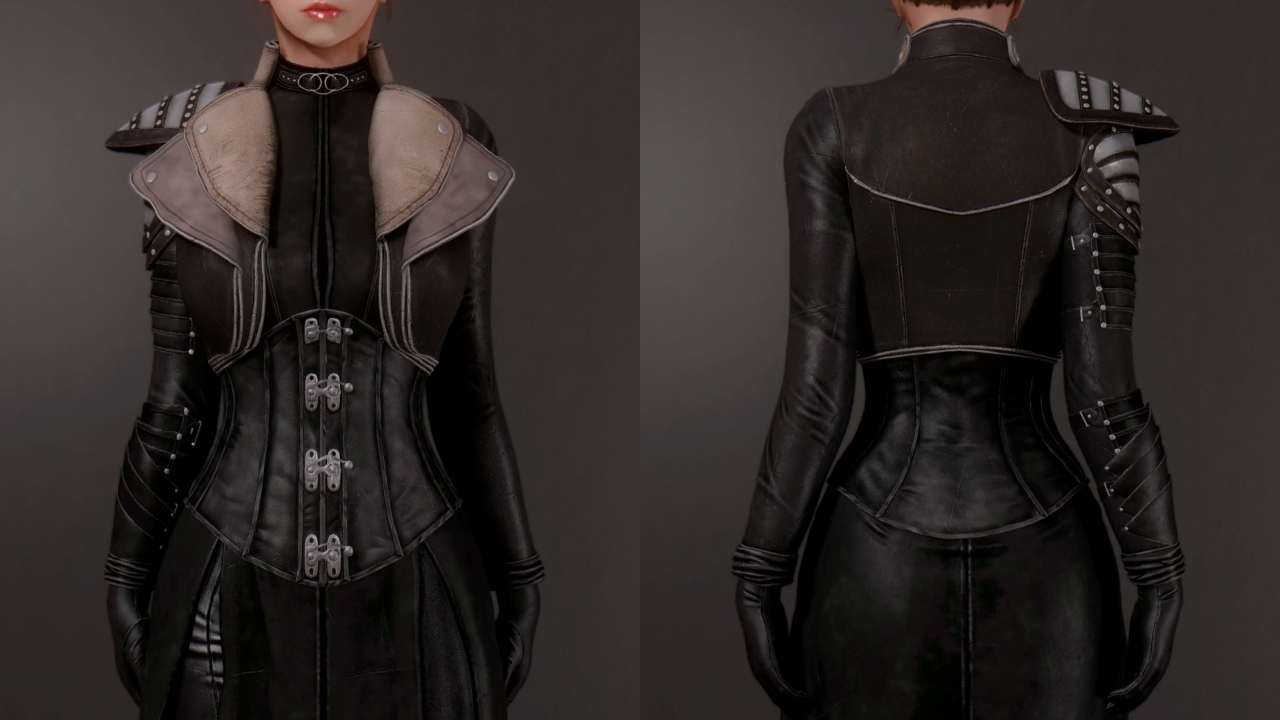 【Skyrim SE】Midnight huntress armor – TRE-MAGA