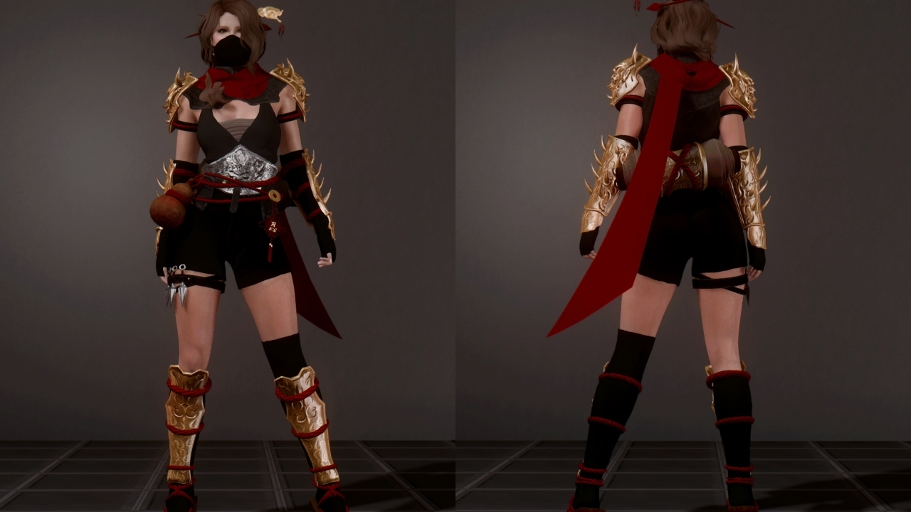 【Skyrim SE】ELLE – SK Shinobi – TRE-MAGA