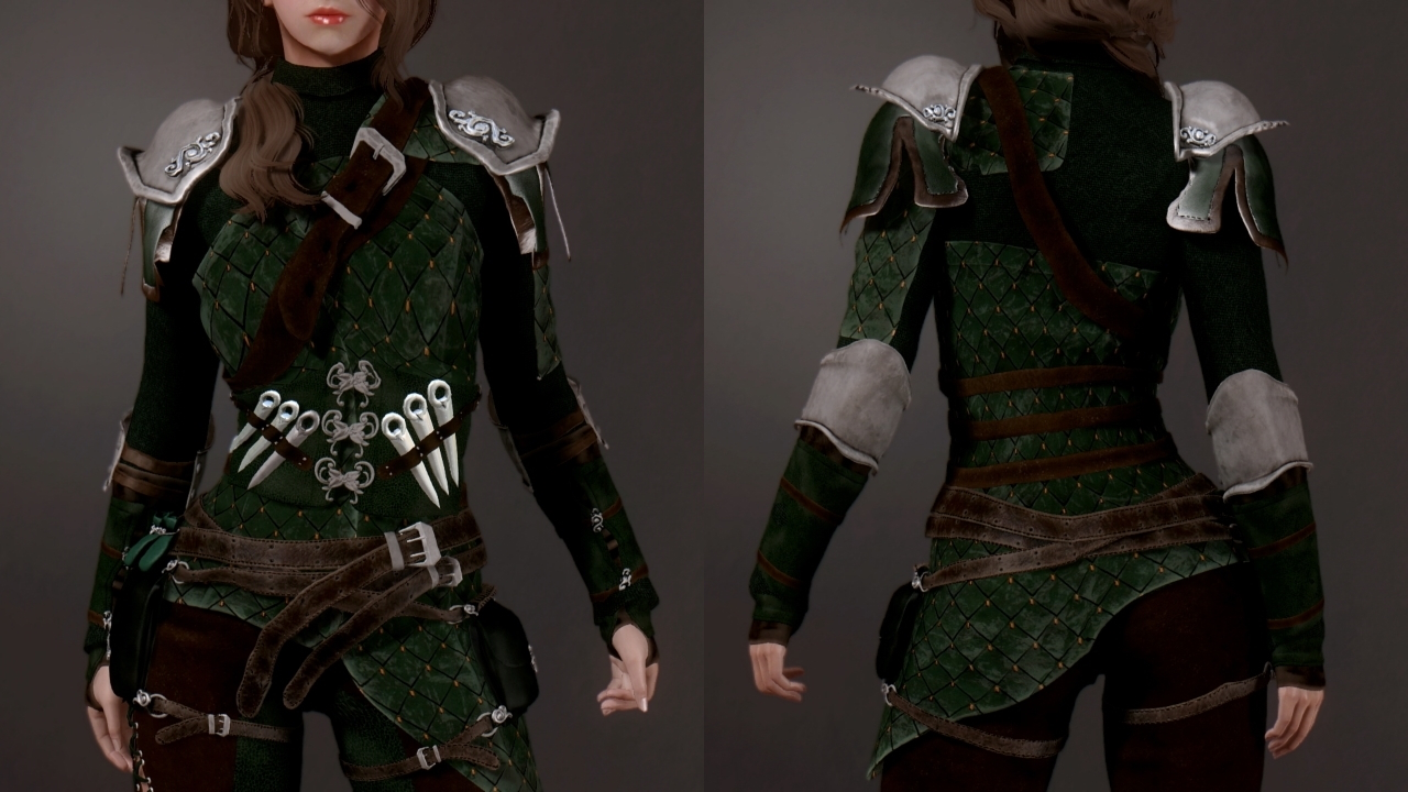 【Skyrim SE】DD – Raven Cloth – TRE-MAGA