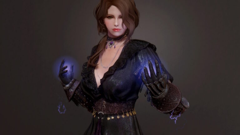 【Skyrim SE】Dark Witch Armor – TRE-MAGA