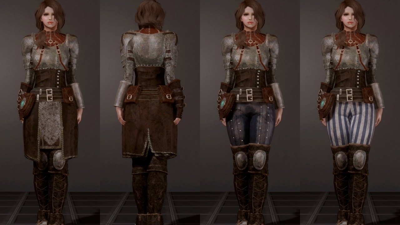 【Skyrim SE】Ciri Concept Art Armor – TRE-MAGA