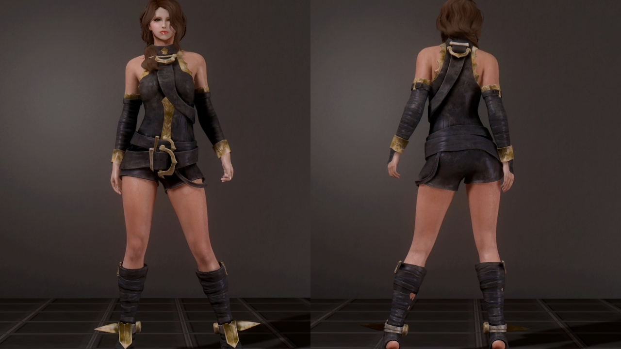 【Skyrim SE】Briar – One-Piece Armor Set – TRE-MAGA
