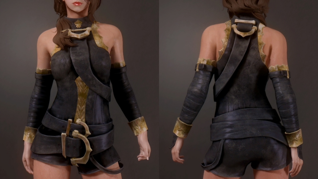 【Skyrim SE】Briar – One-Piece Armor Set – TRE-MAGA