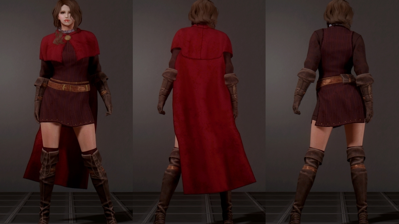 【Skyrim SE】Crimson Falcon Garb – TRE-MAGA