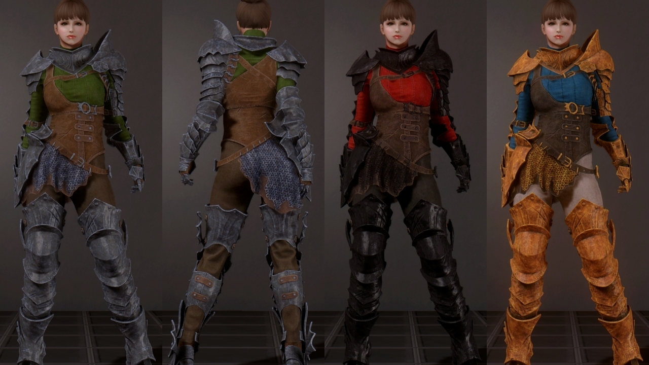 【Skyrim SE】Iron Rose Armor – TRE-MAGA