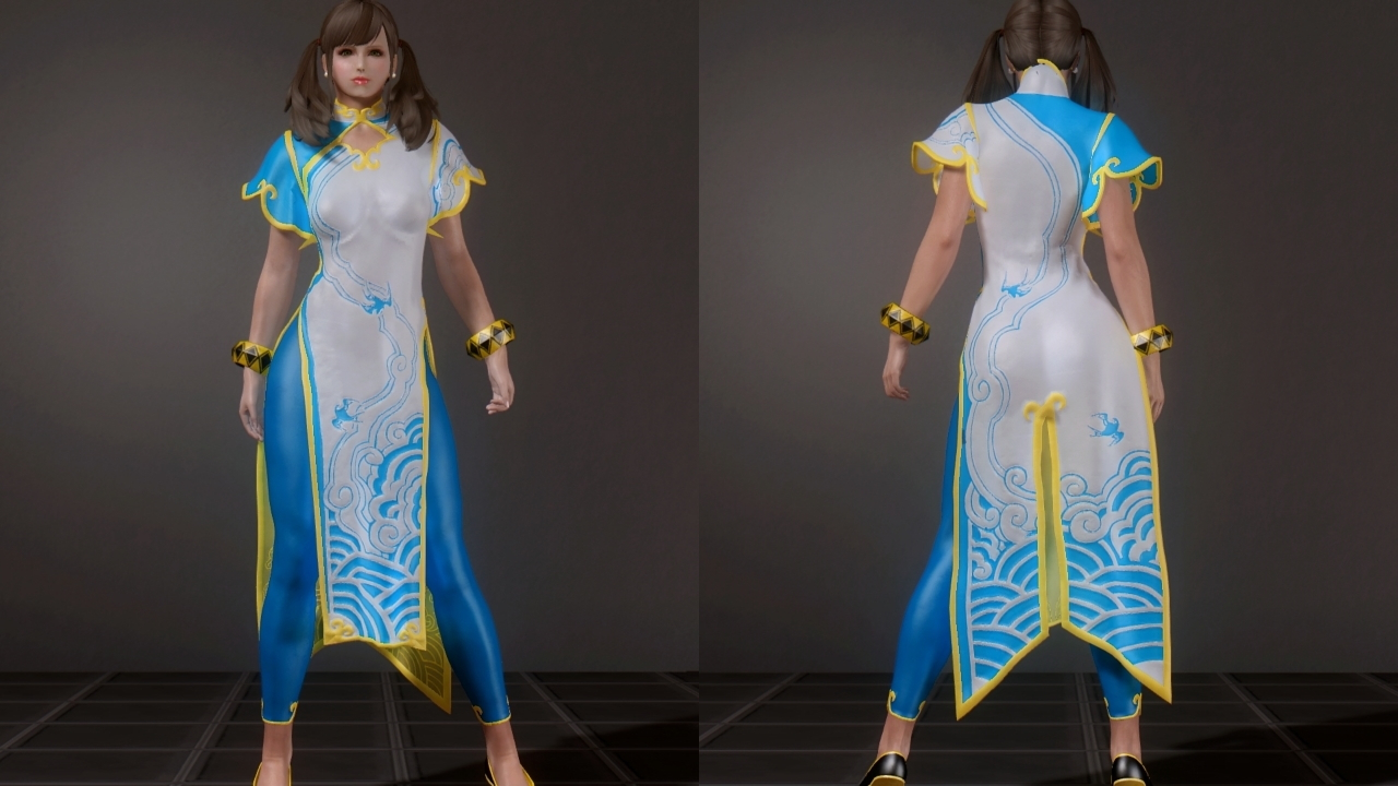 【Skyrim SE】SF6 Chun Li Outfit – TRE-MAGA